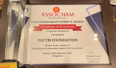Paytm Foundation Web